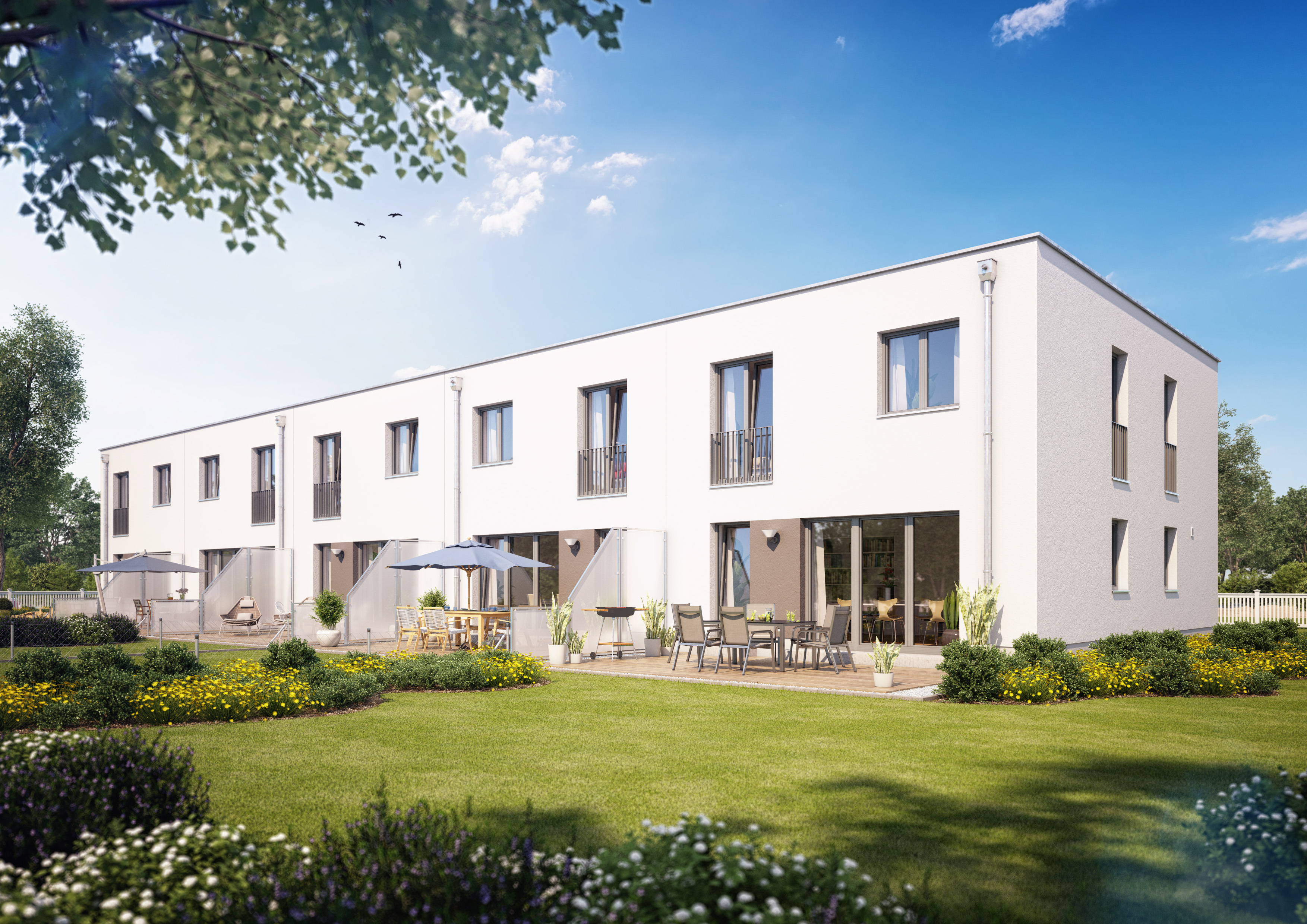 Reihenhaus bauen » Qualität, die begeistert