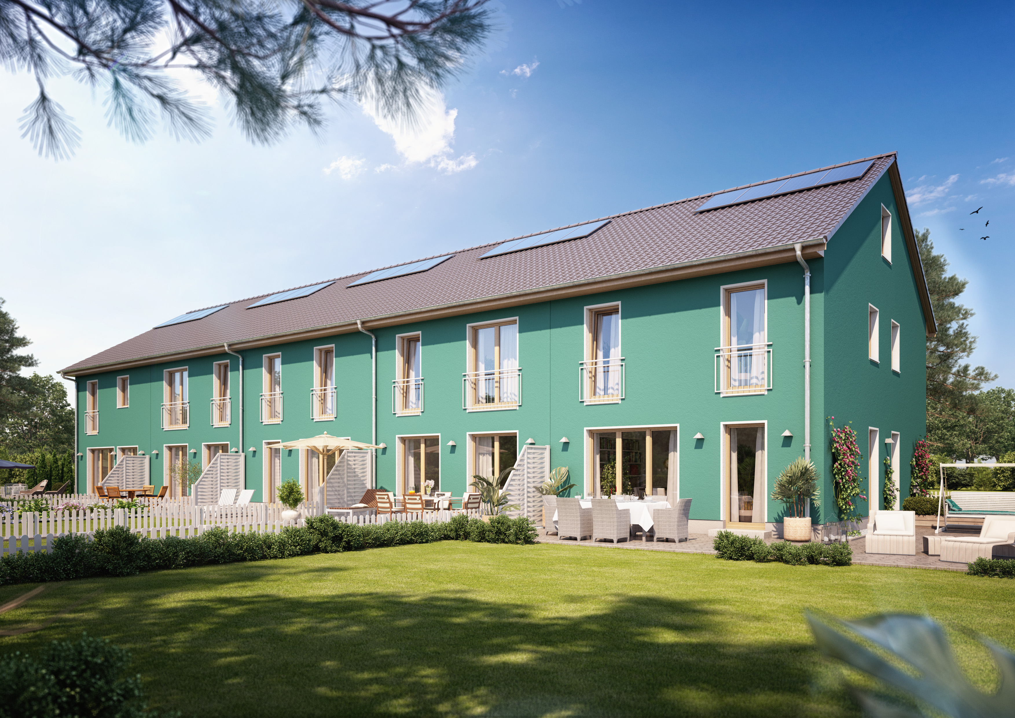 Reihenhaus bauen » Qualität, die begeistert